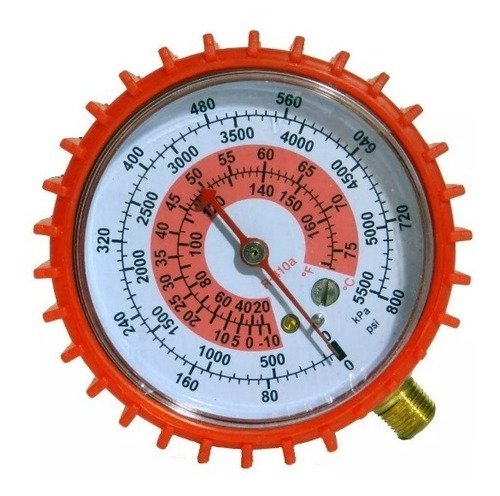 Manometro Reloj Alta Presión Manifold R410 Refrigeracion - RepuestoYa