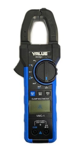 Pinza Amperometrica Digital Value Temperatura Y Capacimetro - RepuestoYa